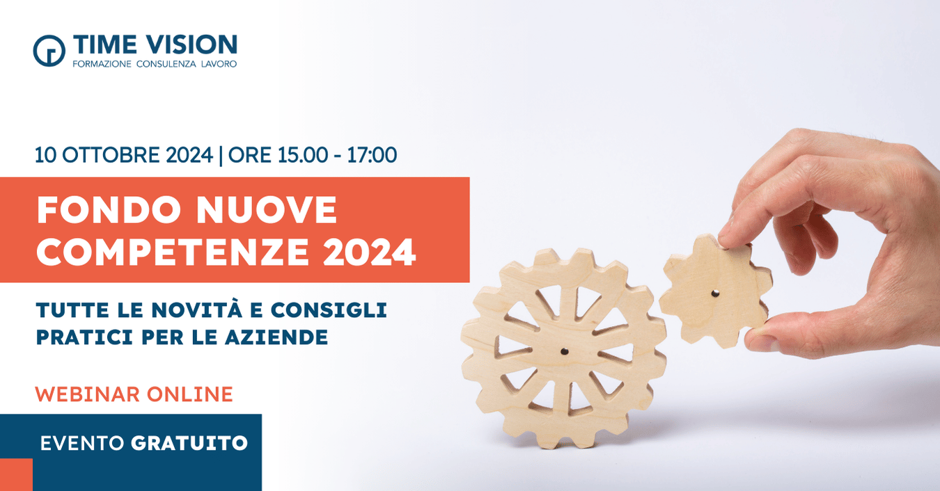 FONDO NUOVE COMPETENZE 2024 - Tutte le novità e consigli pratici per le ... FONDO NUOVE COMPETENZE 2024 - Tutte le novità e consigli pratici per le ...